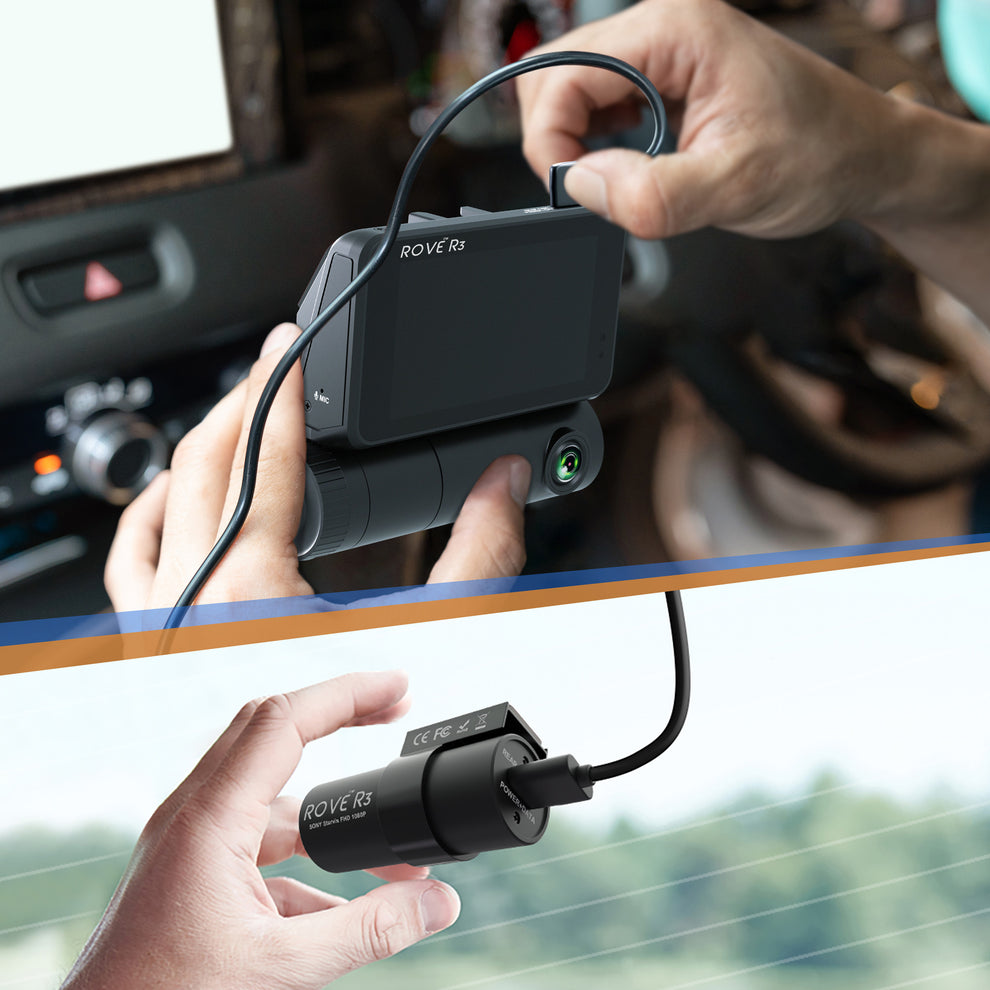 ROVE Ultimate 6M / 19.6FT USB Type-C to Type-C Rear Camera Cable for R