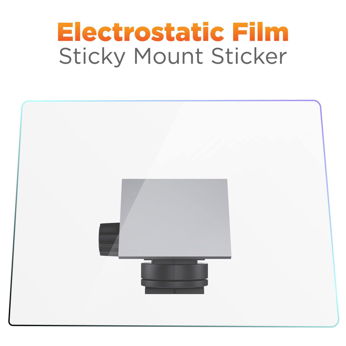 ROVE Invisible Electrostatic Film Car Sticker & Easy Peel OFF