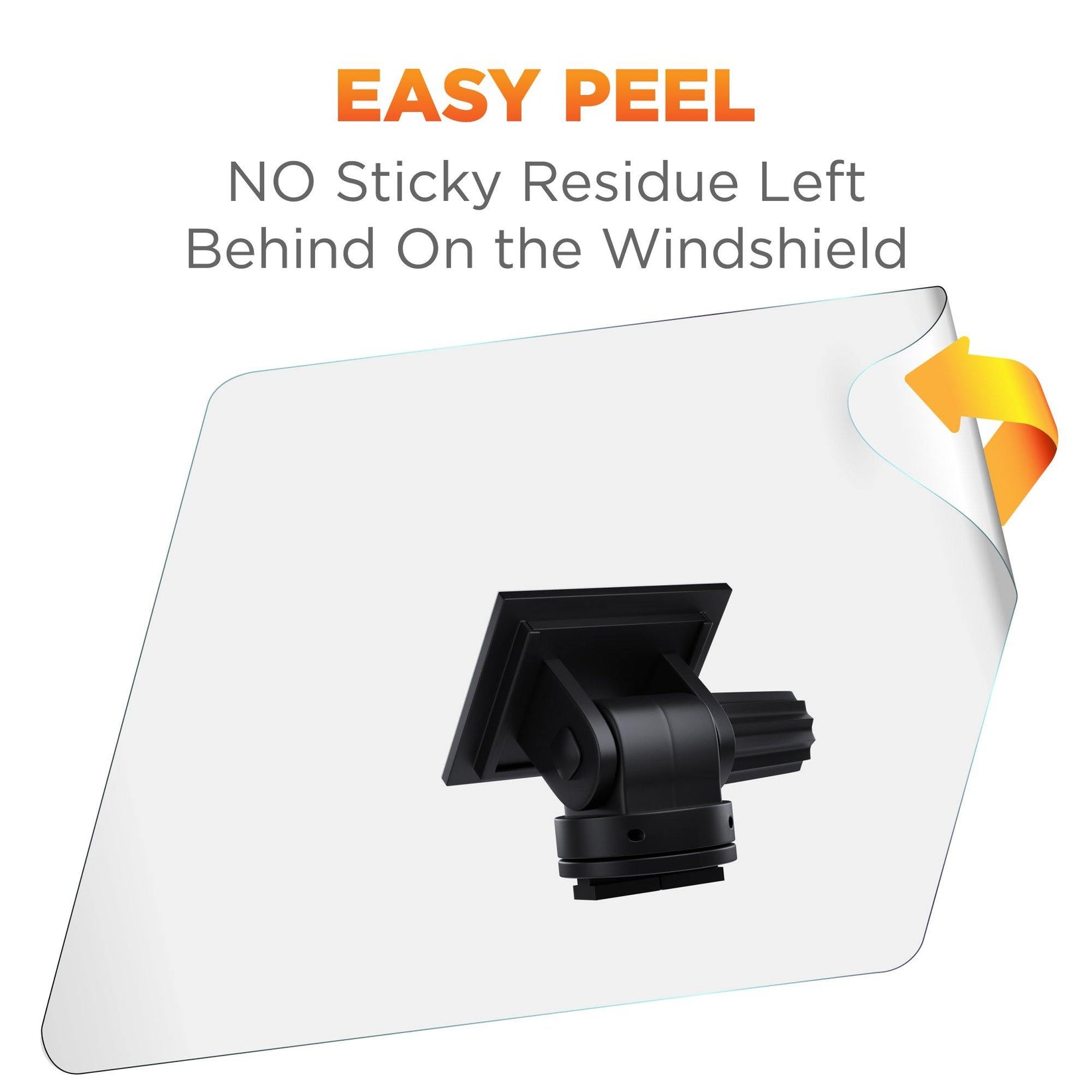 ROVE Invisible Electrostatic Film Car Sticker & Easy Peel OFF